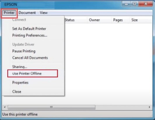 How to Fix Epson Workforce 645 Offline