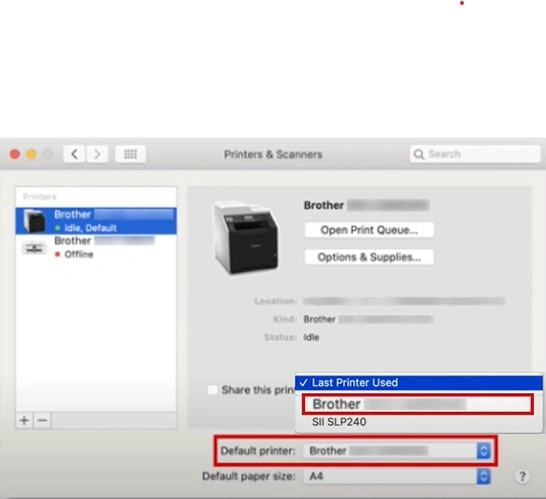 How to Fix Brother Printer Offline on Mac?